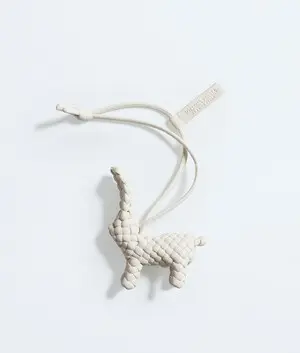 BOTTEGA  VENETA Rabbit Charm - White
