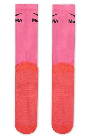 Nike Dri-fit Cushioned Cotton-blend Crew Socks