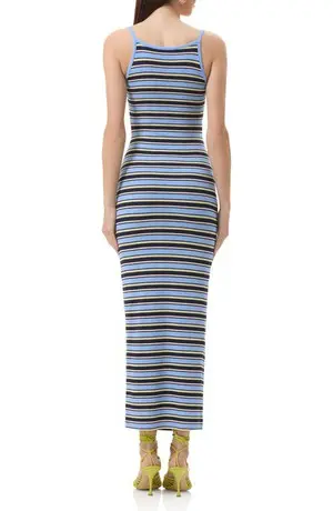 AFRM Ashlyn Ribbed Body-con Midi Dress