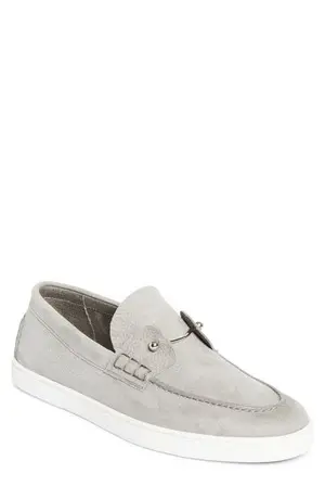 Christian Louboutin Gold Tone Loafers For Men