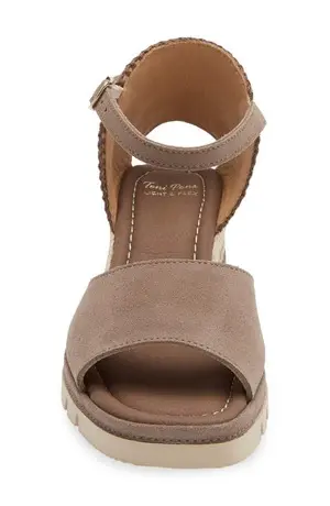 TONI PONS Brisa Espadrille Wedge Sandal - Taupe