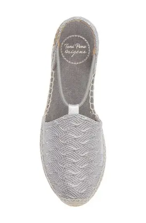 TONI PONS Nerea Espadrille Flat - Plata