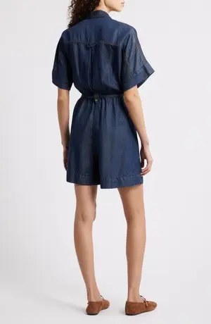 FRNCH Mariselle Denim Romper