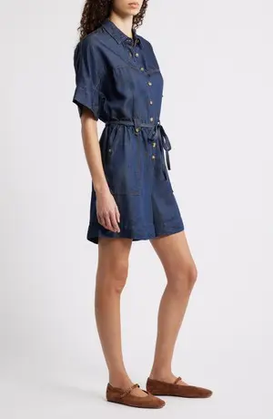 FRNCH Mariselle Denim Romper
