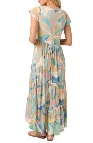O'Neill Zygrid Butterfly Maxi Dress