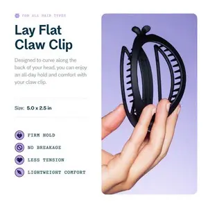 GIMME BEAUTY Lay Flat Secure Claw Clip