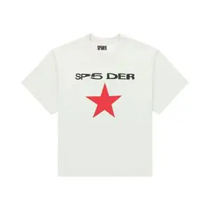 SP5DER Five Point Tee - White