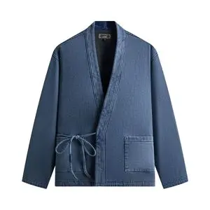 Kith Indigo Fleece Karter Gi Jacket 'vast - Blue