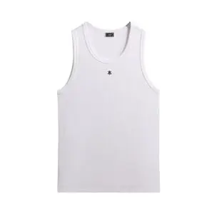 Kith Crest Ribbed Tank - White