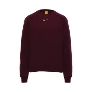 Nike X Nocta Fleece Cs Crew 'dark Beetroot - Red