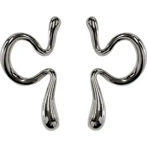 OUTOFOFFICE Mini Luxe Ear Cuff - Silver