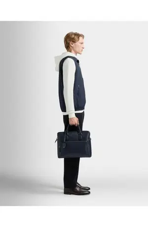 Bally Capitol Briefcase In Bovine Leather