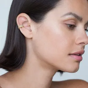 OUTOFOFFICE Pave Crystal Ear Cuff