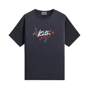 Kith Brush Vintage Boxy Alex Tee 'nocturnal - Blue