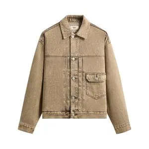 Kith Alonzo Denim Jacket 'carter Wash - Tan