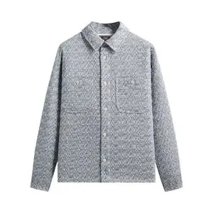 Kith Mixed Weave Apollo Shirt 'savor - Grey