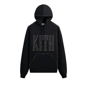 Kith Studded Nelson Hoodie - Black
