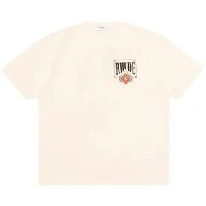 Rhude Card Tee 'vintage - White