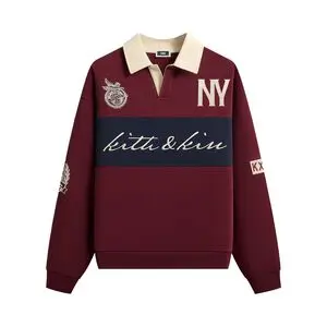 Kith Autograph Nelson Rugby Pullover 'magma - Brown