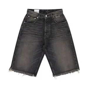 Rhude Denim Shorts - Black