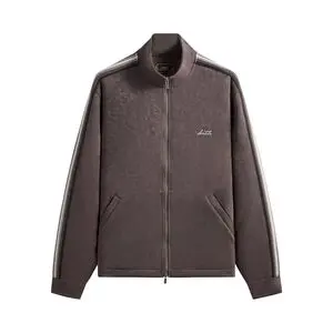 Kith Sueded Scuba Connor Track Jacket 'thunder - Brown