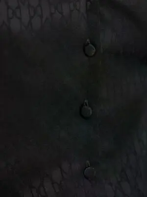 MORGAN Pattern Tie Blouse
