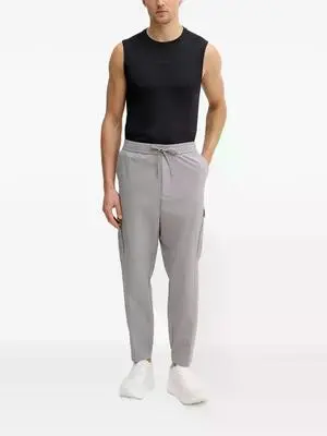 BOSS Tapered-fit Trousers In Easy-iron Stretch Poplin