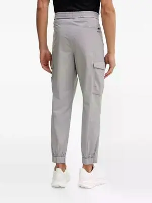 BOSS Tapered-fit Trousers In Easy-iron Stretch Poplin