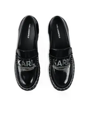 Karl Lagerfeld Chain-detail Loafers