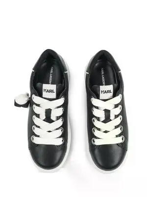 Karl Lagerfeld Dog-charm Lace-up Sneakers