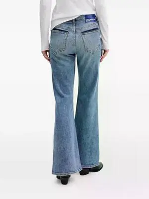 Karl Lagerfeld Flared-leg Jeans - Blue