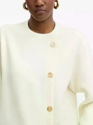 Karl Lagerfeld Buttoned Top - Neutrals