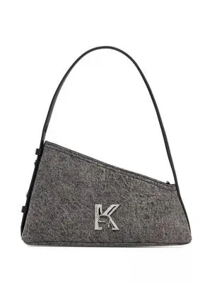 Karl Lagerfeld Geo Denim Shoulder Bag