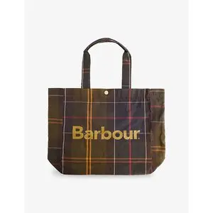 Barbour Telfield Tartan Woven Tote Bag - Classic Tartan