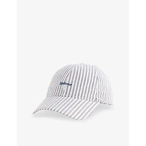 Barbour Cresswell Striped Cotton Cap