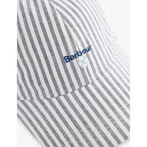 Barbour Cresswell Striped Cotton Cap