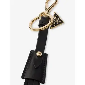 Prada Leather Keychain Charm