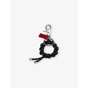 TOPOLOGIE Krans Woven Keychain - Black Reflective
