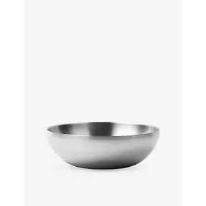 SERVICE PROJECTS Oval Stainless-steel Bowl - Stainless Steel