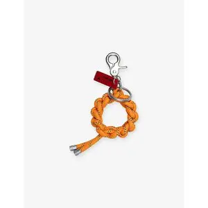 TOPOLOGIE Krans Woven Keychain - Orange Patterned