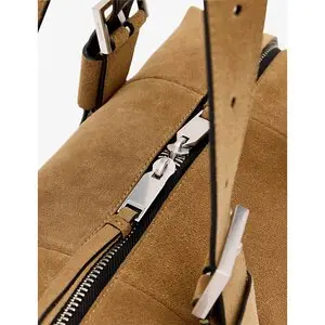 ALLSAINTS Ares Suede Shoulder Bag