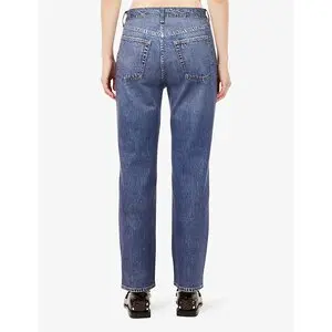 Rag & Bone Harlow Straight-leg Stretch-denim Jeans - Kimbr