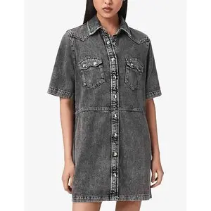 ALLSAINTS Rock Denim Mini Dress