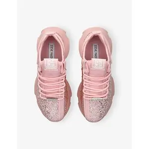 Steve Madden Maxilla-g Glitter-embellished Trainers