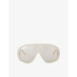 JOSEPH Atlas Aviator-frame Acetate Sunglasses - Powder