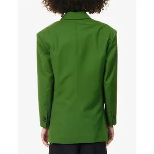Issey Miyake Palindrome Single-breasted Wool-blend Blazer