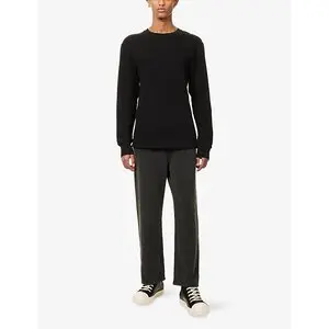 ENTIRE STUDIOS Thermal Textured Long-sleeve Cotton Top