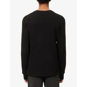 ENTIRE STUDIOS Thermal Textured Long-sleeve Cotton Top