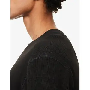ENTIRE STUDIOS Thermal Textured Long-sleeve Cotton Top