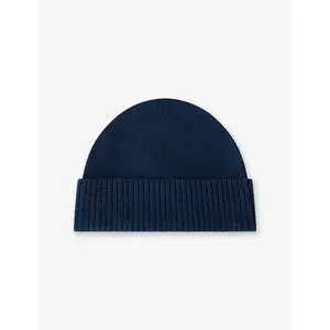 JOSEPH Chia Cashmere Beanie Hat - Indigo